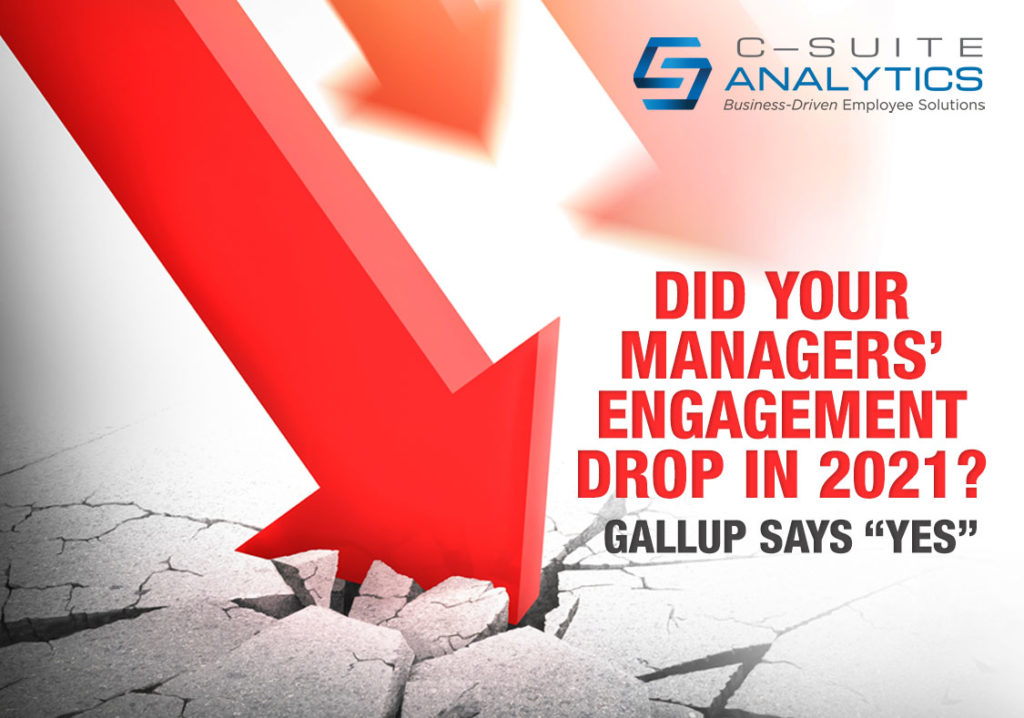 Did Managers' Engagement Drop in 2021? Gallup Says "Yes"